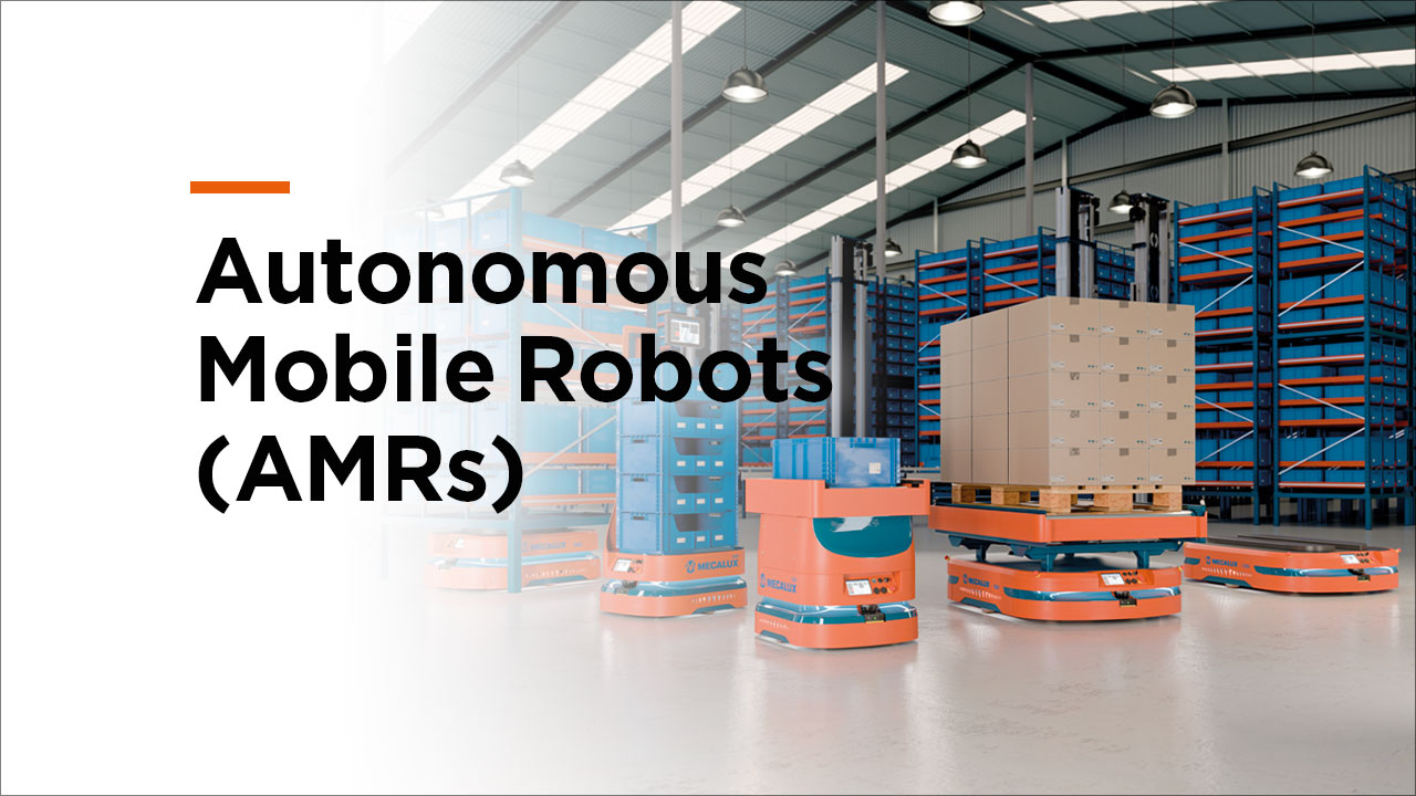 [Video] Mecalux’s AMRs robots - Mecalux.ng